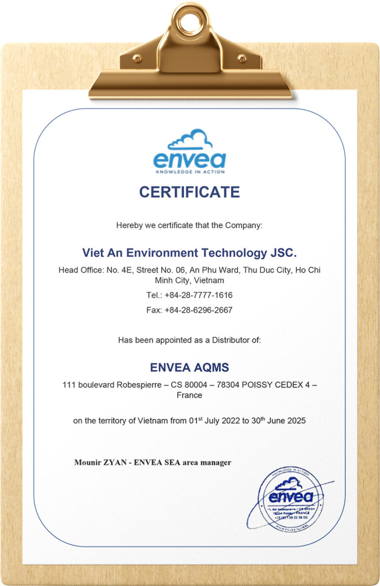 ENVEA's advanced emission and air quality monitoring technology.