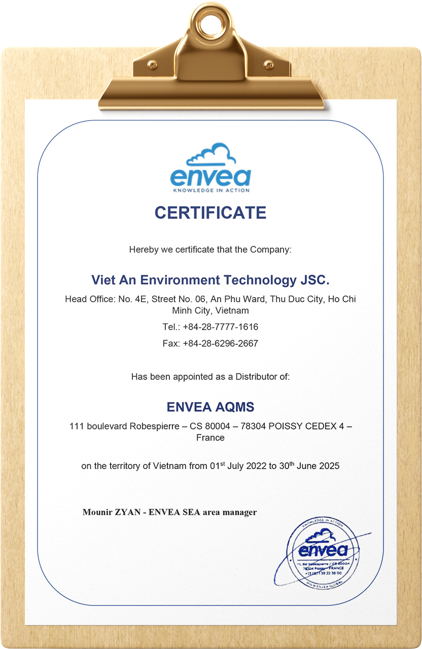 ENVEA's advanced emission and air quality monitoring technology.