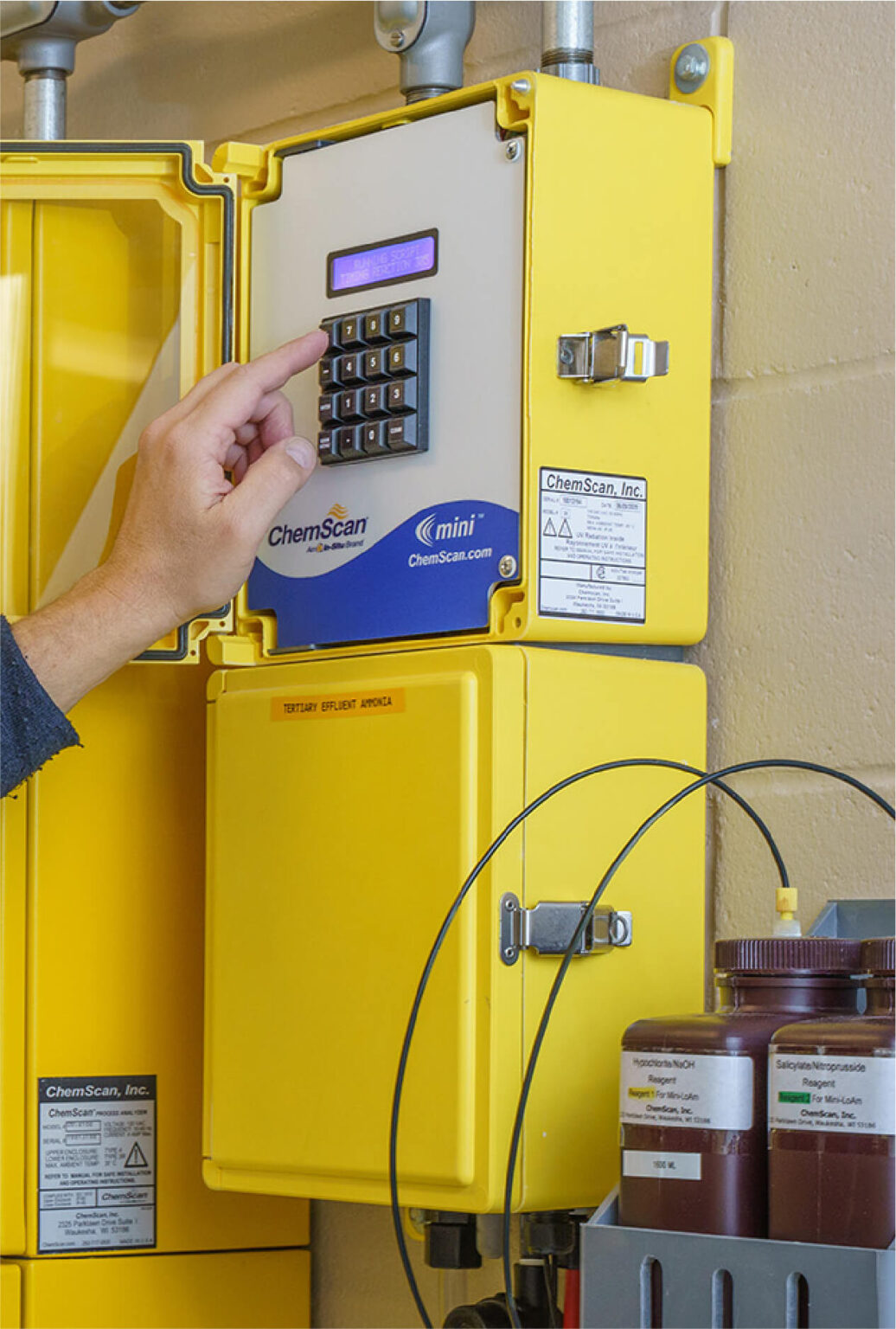 Chemscan Partner: Miniature heavy metal analysis machine solution