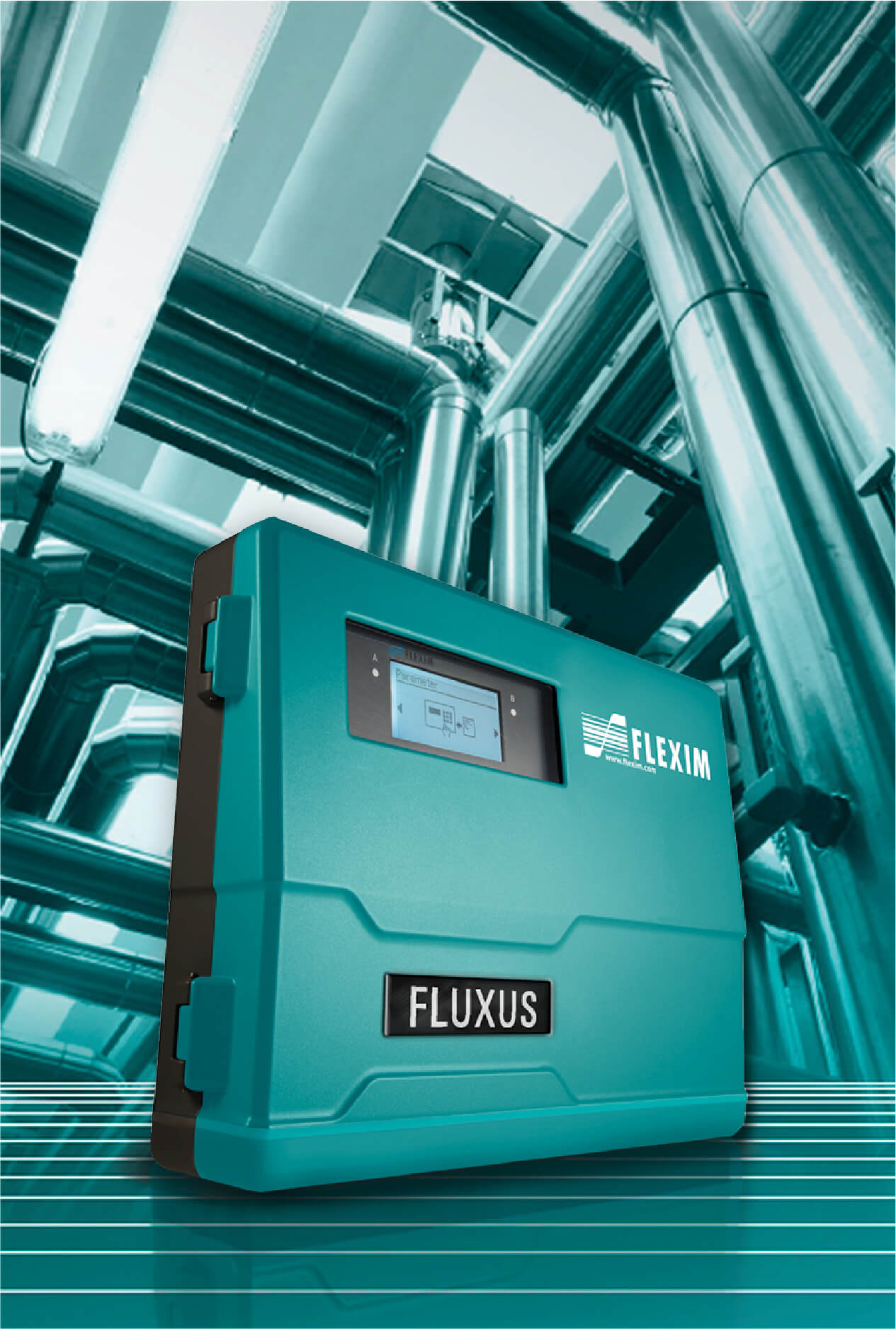 Flexim: Đo lưu lượng siêu âm dạng kẹp cho chất lỏng, nước và khí