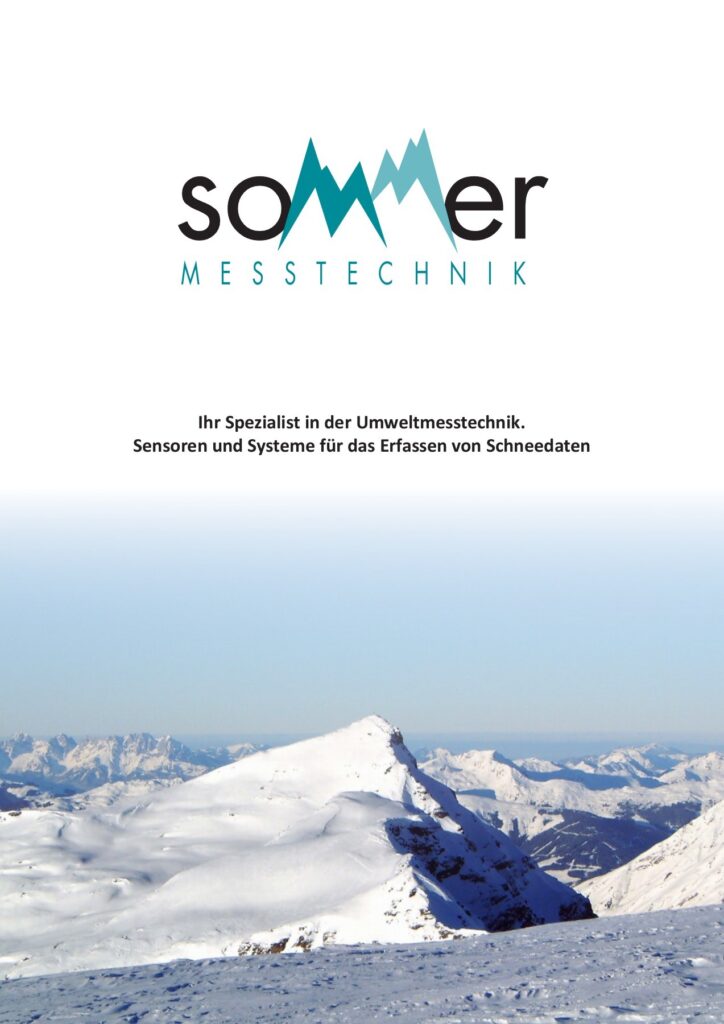 Partner Sommer: Providing sensors & environmental monitoring equipment.