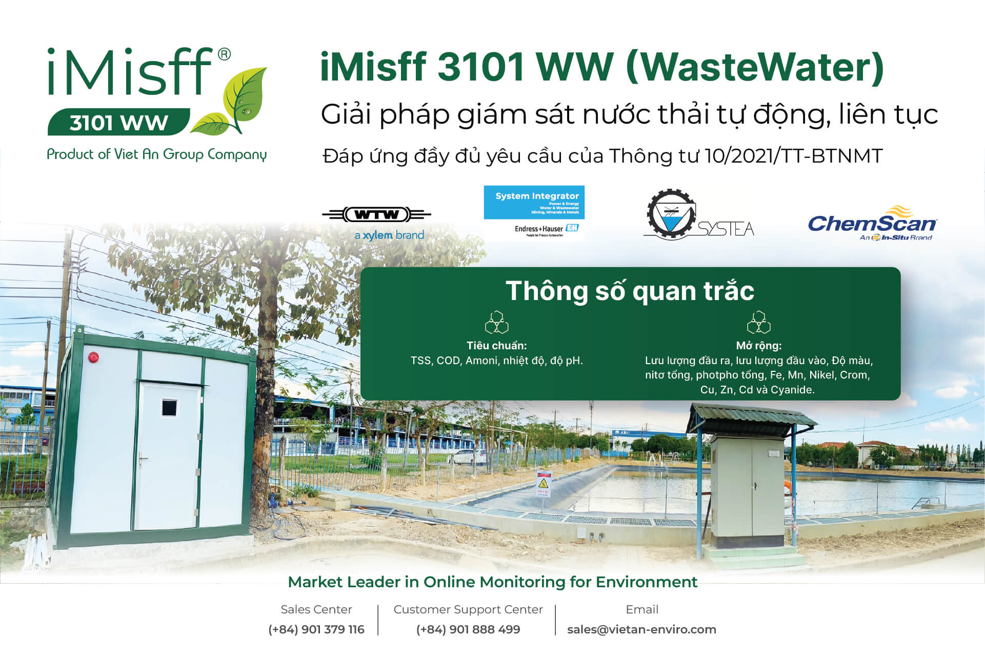 Quan trắc nước thải tự động - iMisff3101